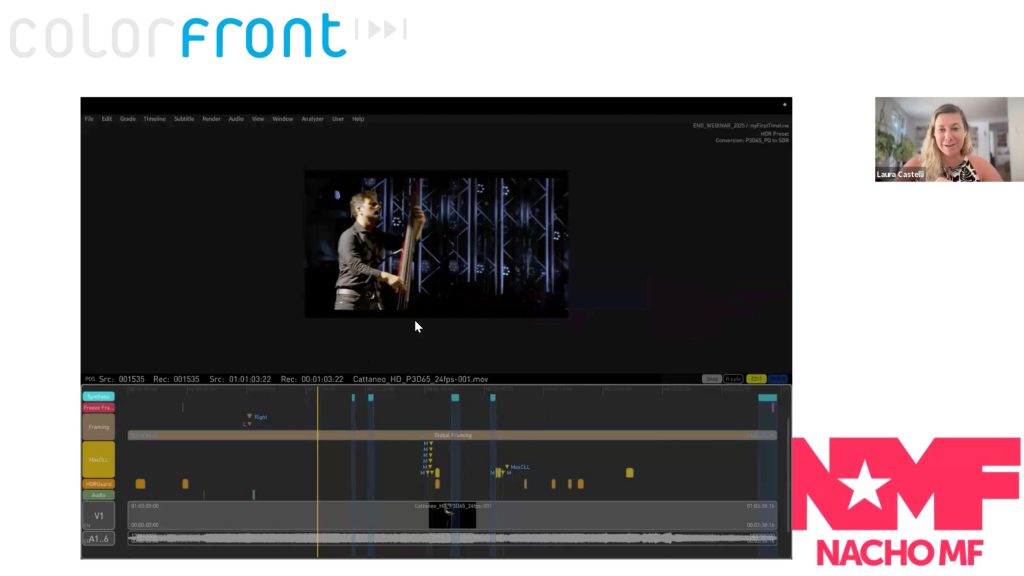 Colorfront Webinar - What's new in Transkoder 2025 - NACHO MF